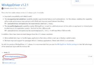 Windows Application Driverを触ってみる | おてて動かそう