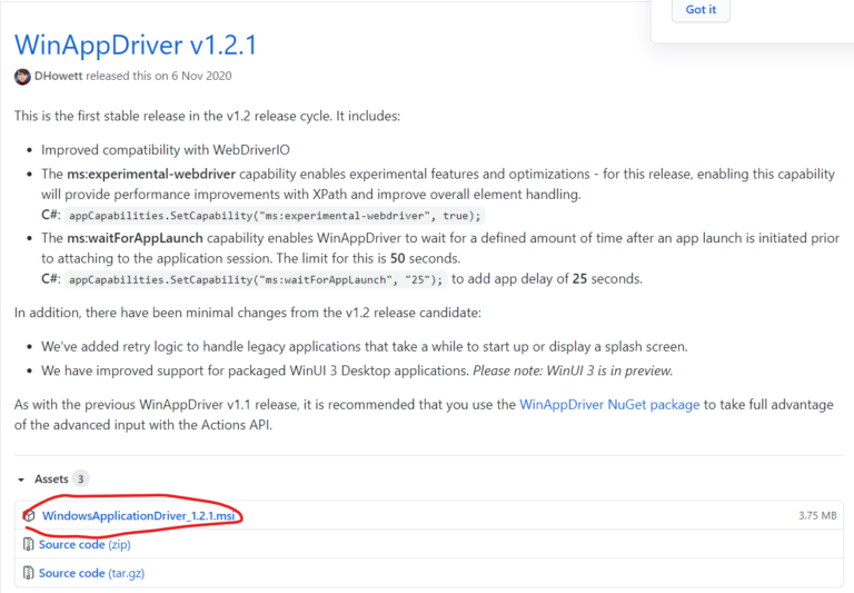 Windows Application Driverを触ってみる | おてて動かそう
